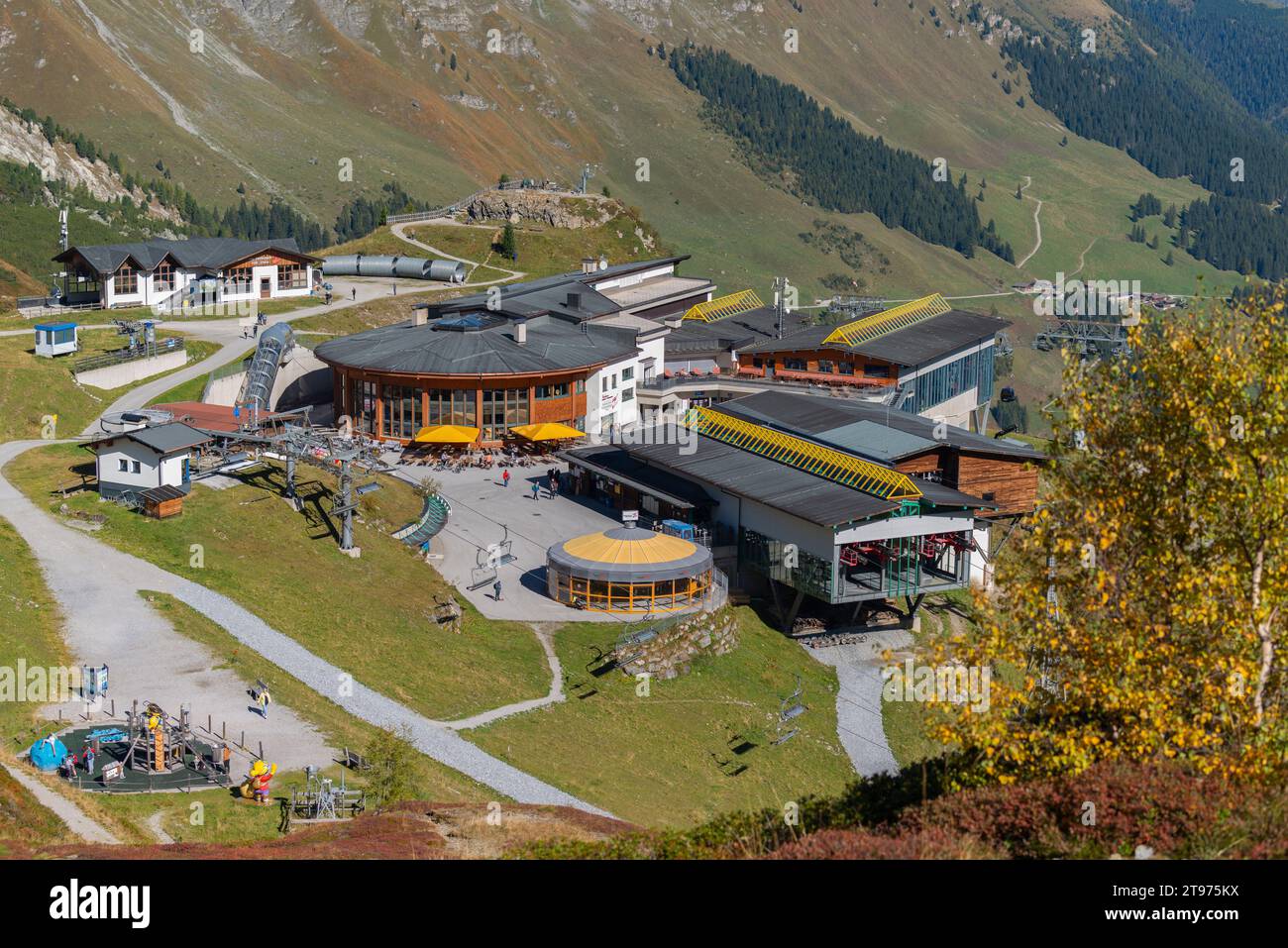 Hintertux Glacier Express, interstation at Sommerbergalm (2,200m ...