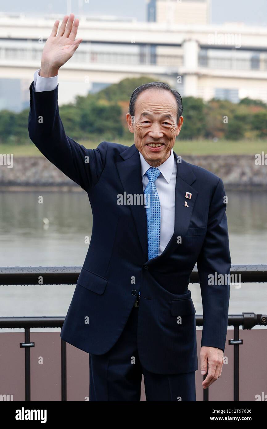 Tokyo, Japan. 23rd Nov, 2023. Masaaki TAKEI Mayor of Minato Ward ...