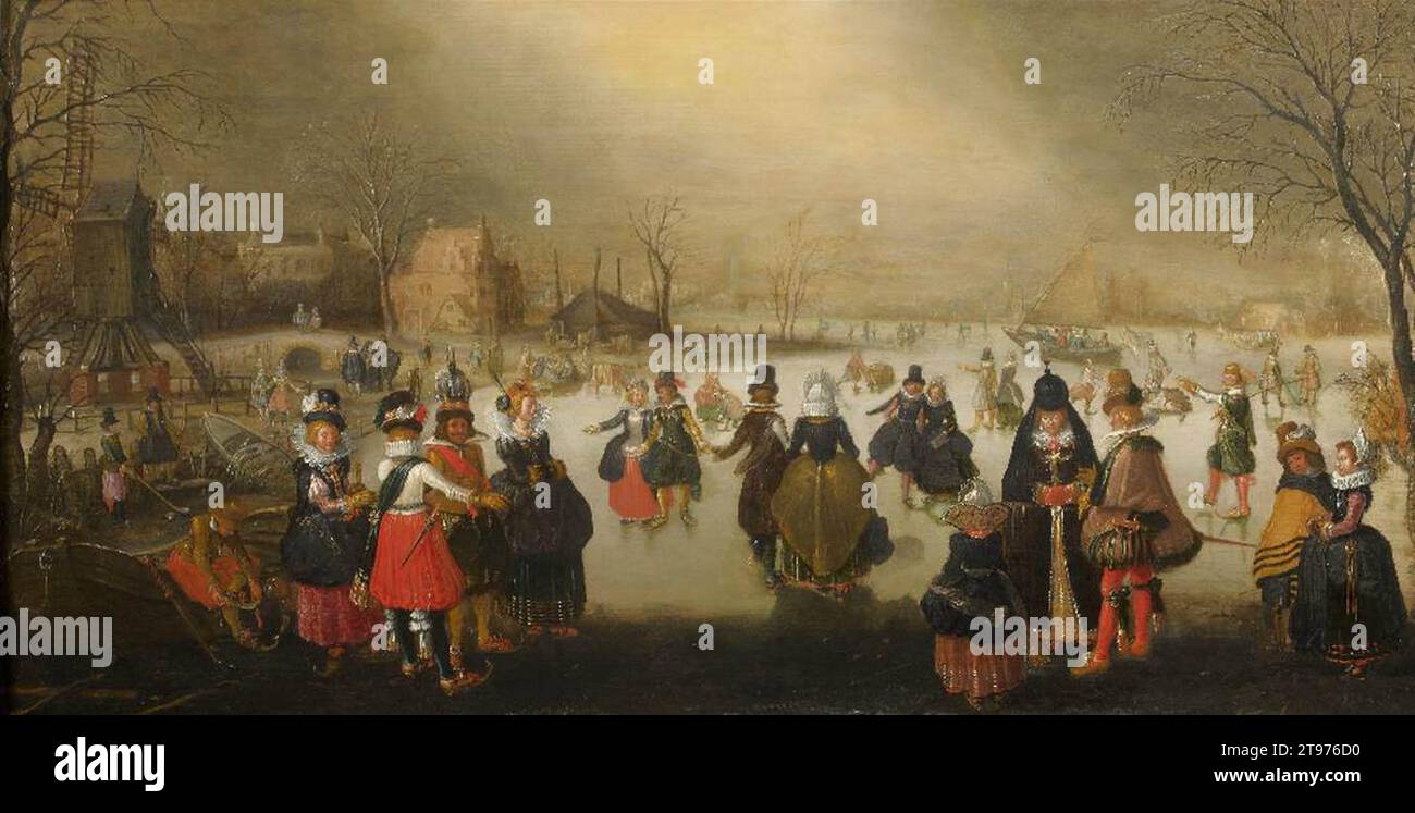 Winter Landscape - by Adam Van Breen Stock Photo - Alamy