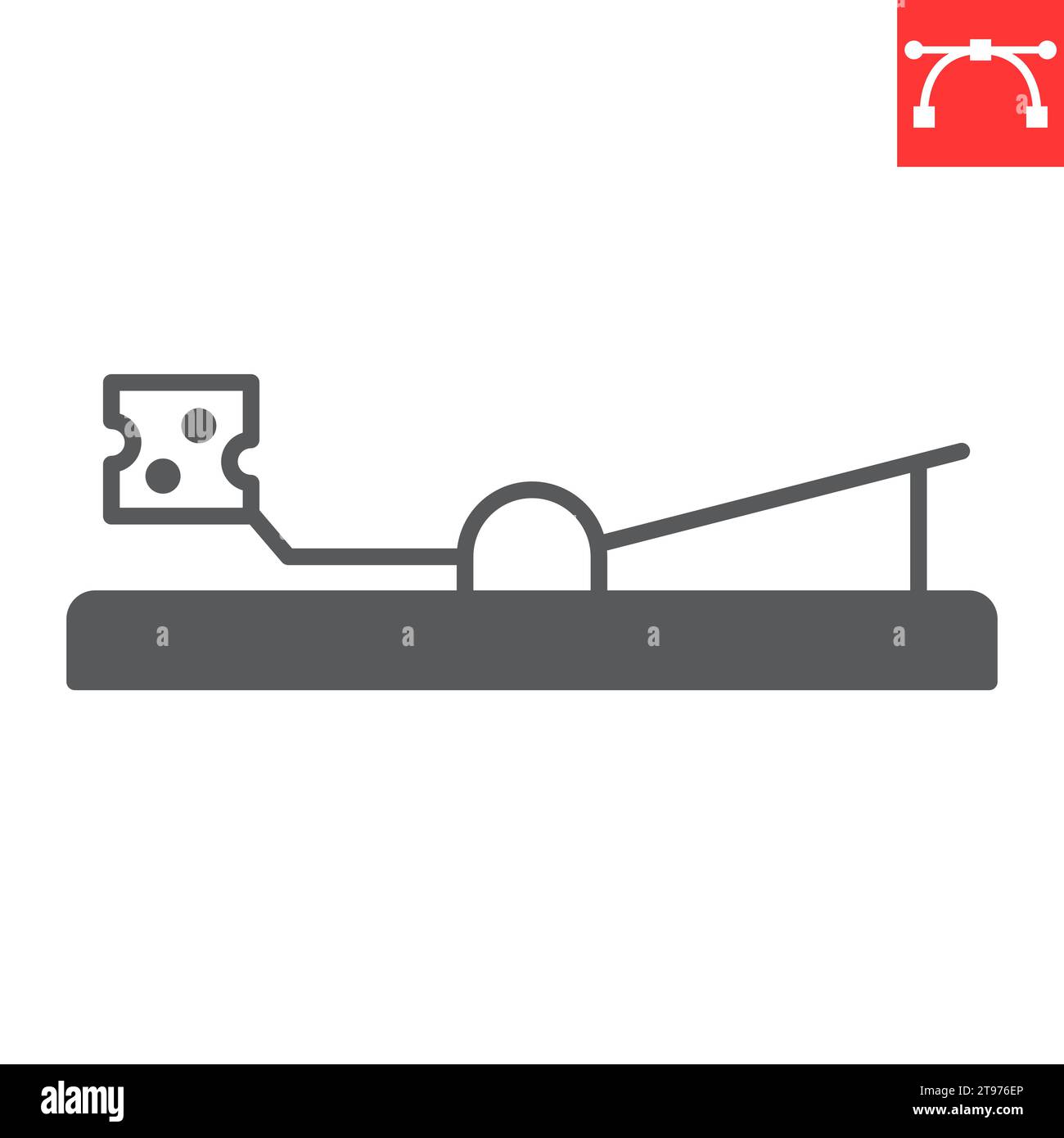 Mouse trap glyph icon, pest control and kill rat, mousetrap icon vector ... Mouse trap glyph icon, pest control and kill rat, mousetrap icon vector ...