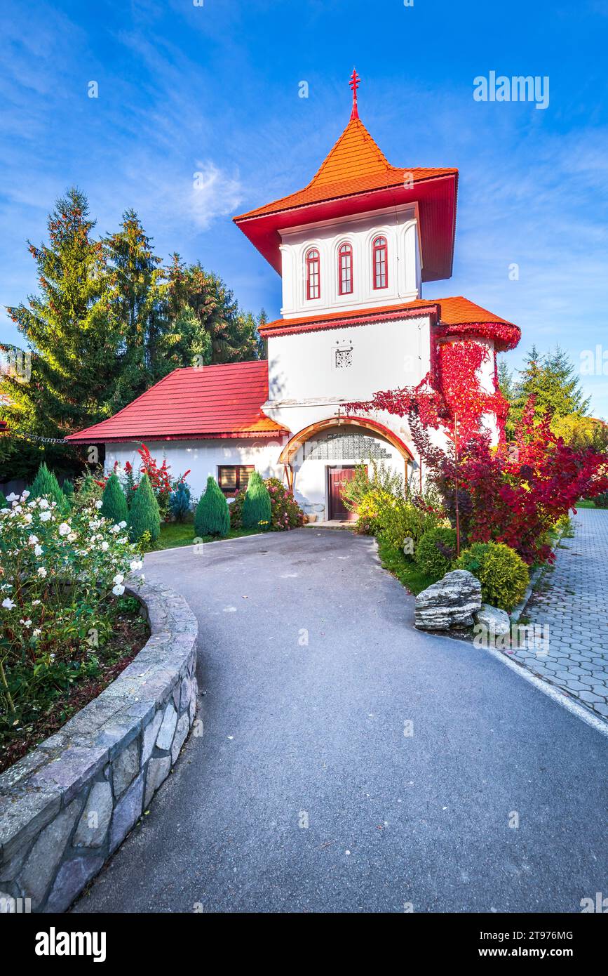 Sambata de Sus, Romania. Brancoveanu Monastery in Transylvania, famous ...