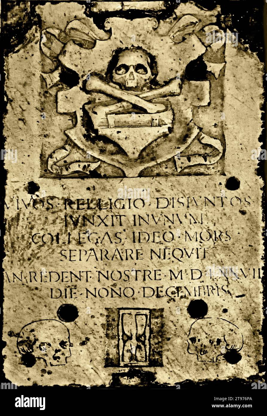 Tomb Stone in the Duomo di Napoli - Cathedral of Naples (Cathedral of ...
