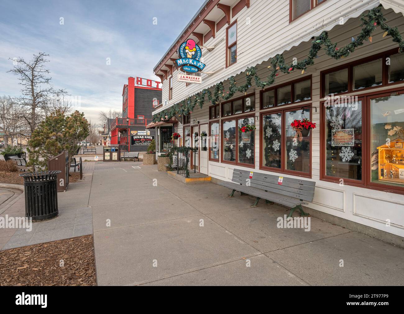 Cochrane, Alberta, Canada – November 21, 2023: Exterior of the ...