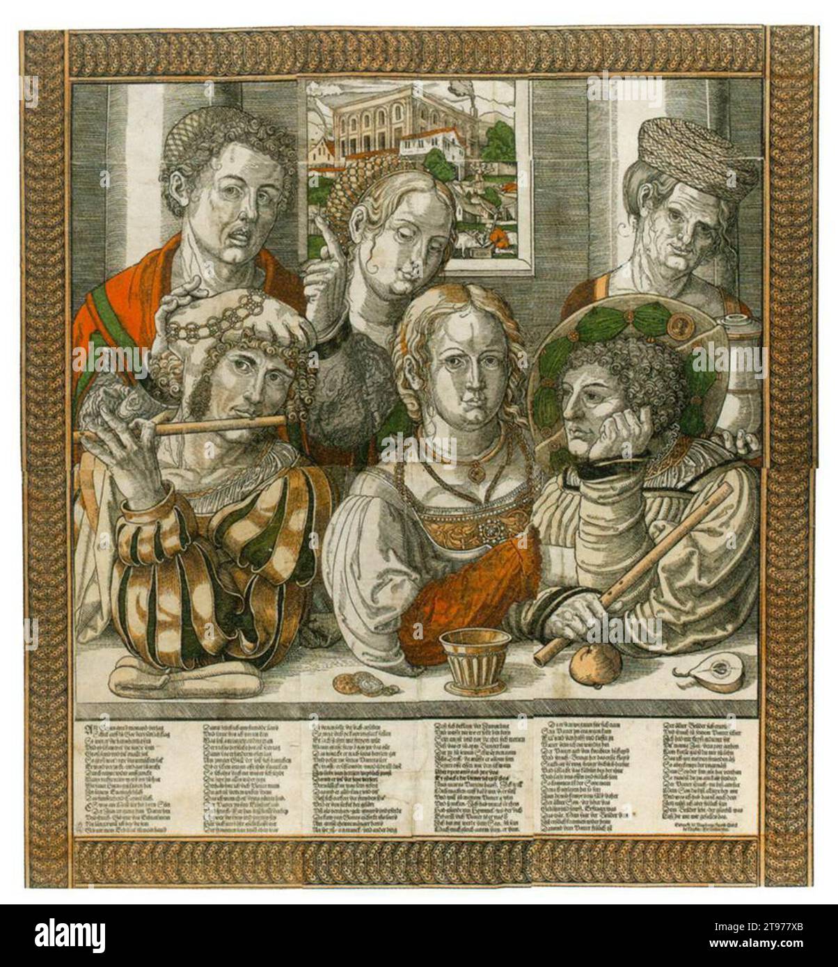 The Prodigal Son 1534-47 by Jorg The Younger Breu Stock Photo - Alamy