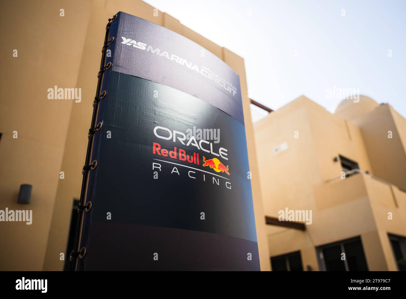 ABU DHABI,UAE. 23RD NOV 2023. RED BULL F1 RACING TEAM. AHMAD ALSHEHAB ...