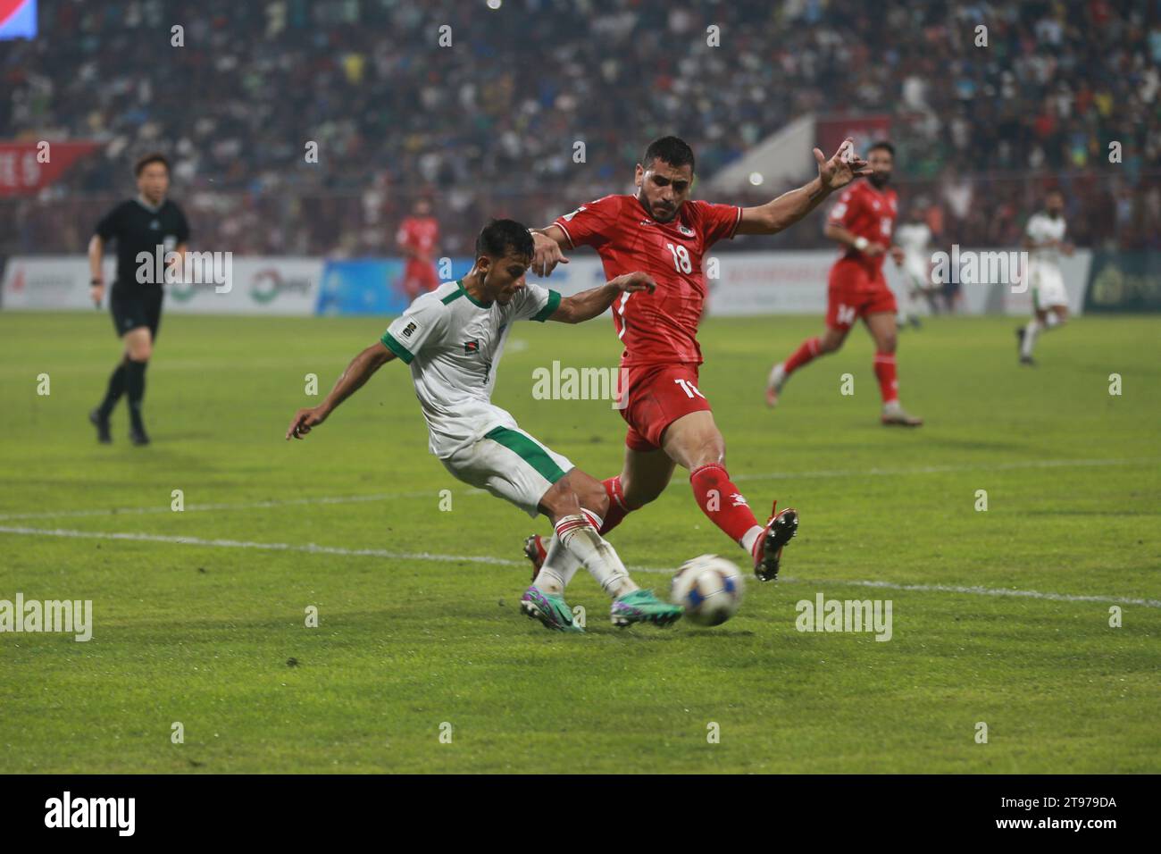Bangladesh and Lebanon FIFA World Cup Qualifiers match at the ...