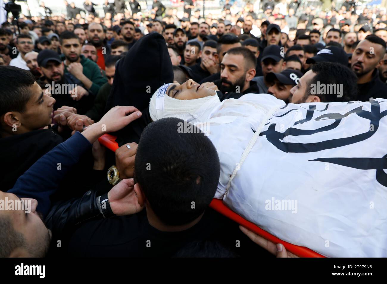 November 23, 2023: Nablus, West Bank, Palestine. 23 November 2023. The ...