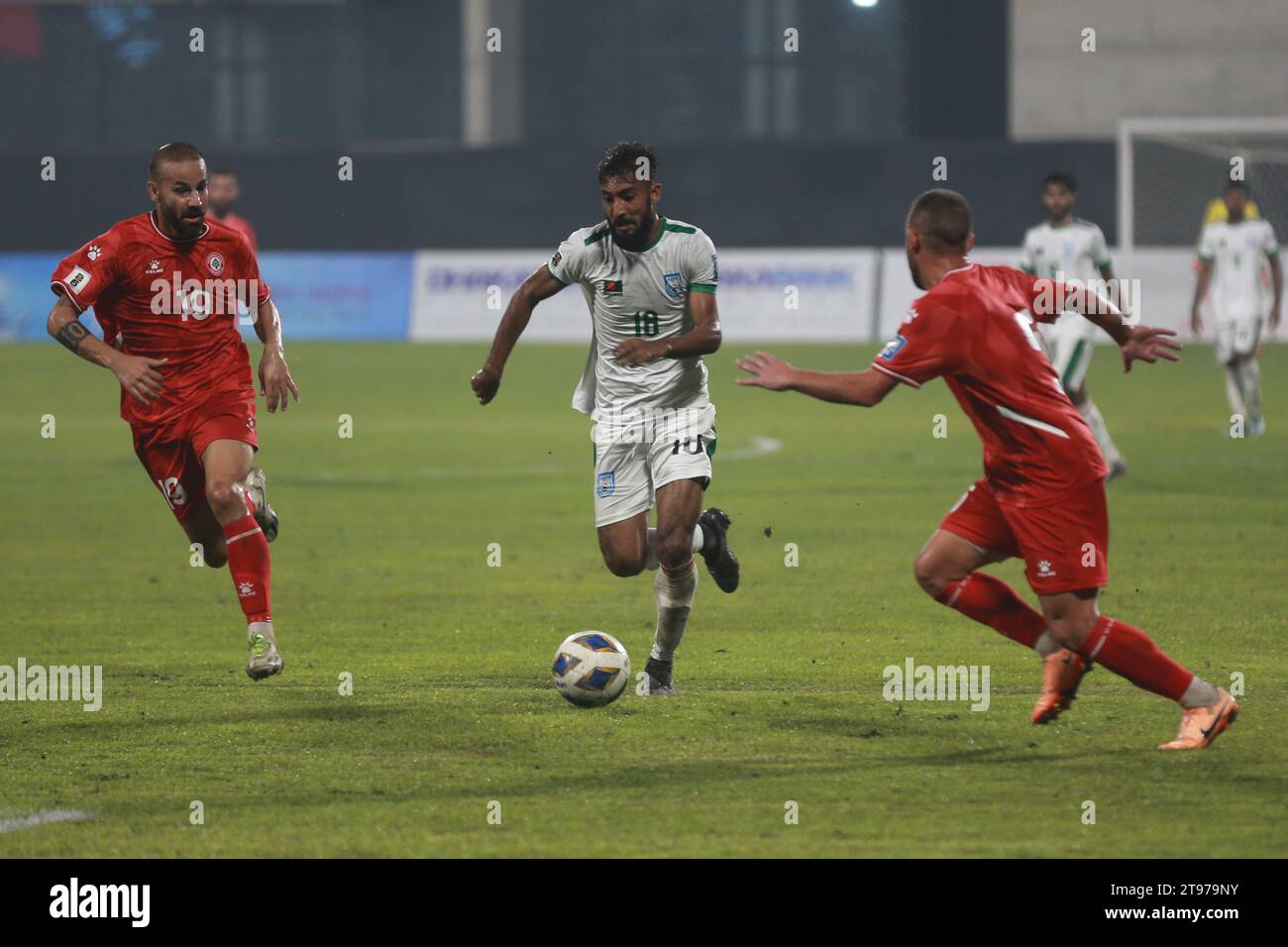 Bangladesh and Lebanon FIFA World Cup Qualifiers match at the ...