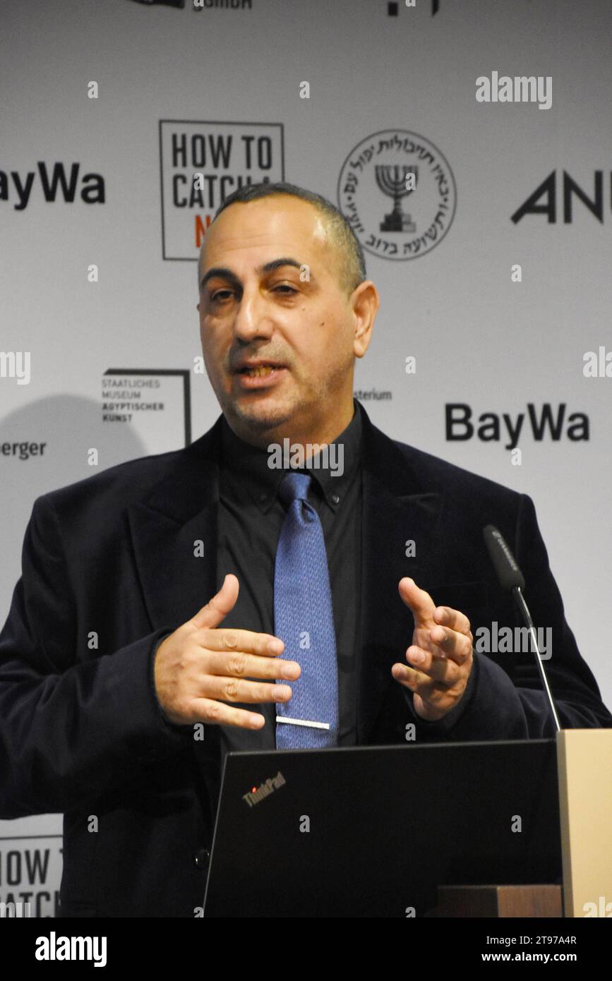 Avner Avraham Kurator und Ehemaliger Agent des Mossad Muenchen 23.11. ...