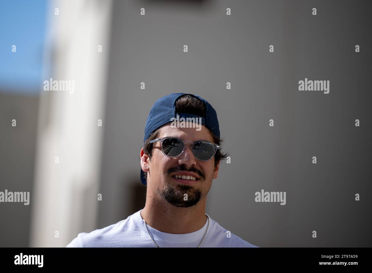 ABU DHABI,UAE. 23RD NOV 2023. LANCE STROLL (ASTON MARTIN). AHMAD ...