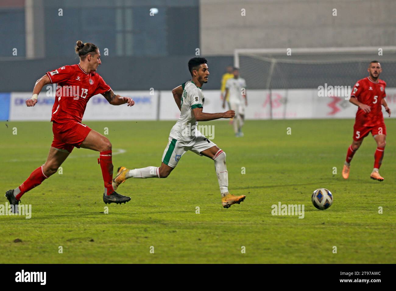 Bangladesh and Lebanon FIFA World Cup Qualifiers match at the ...