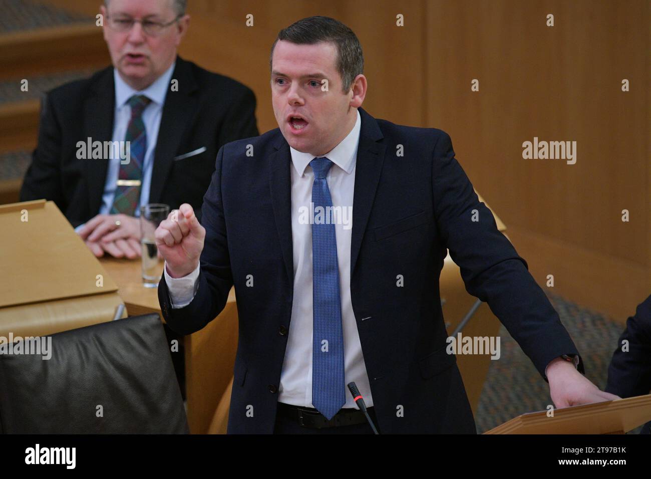 Edinburgh Scotland, UK 23 November 2023. Scottish Conservative leader ...