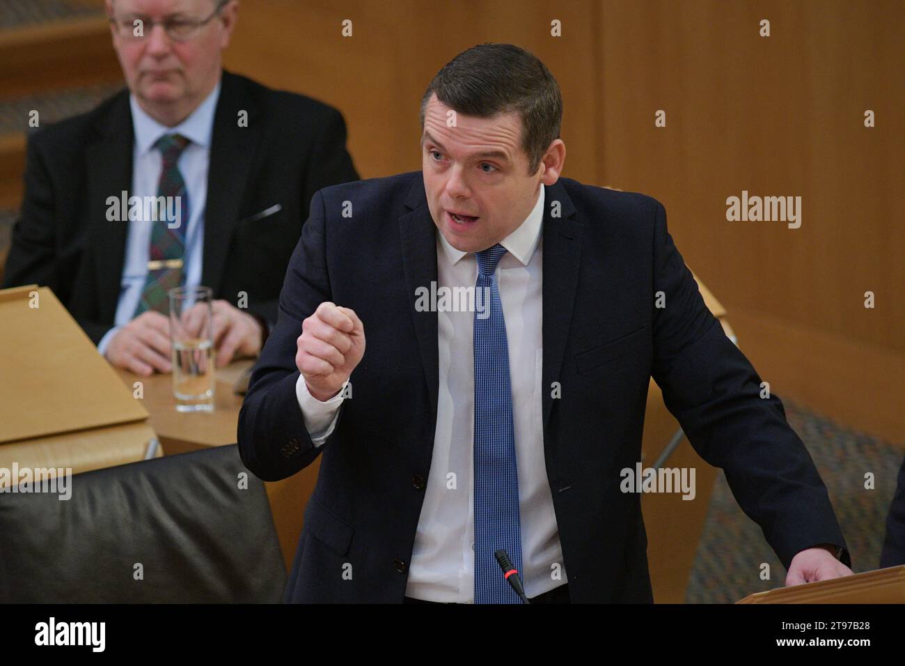Edinburgh Scotland, UK 23 November 2023. Scottish Conservative leader ...