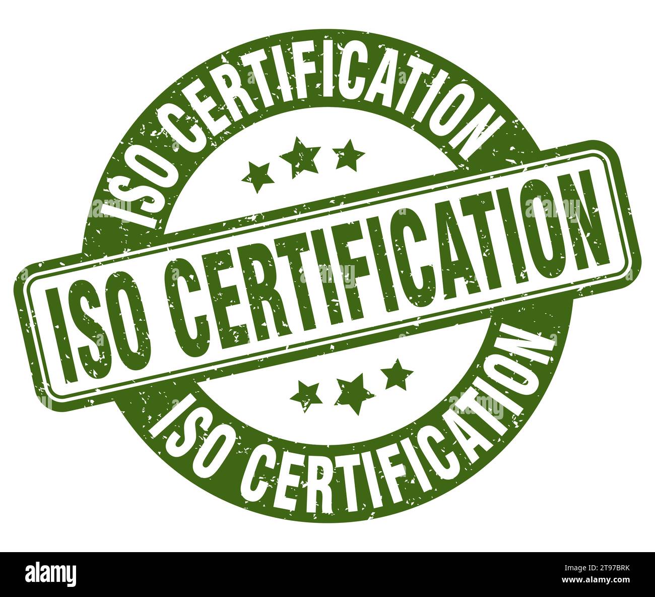 Certification green round grunge hi-res stock photography and images ...