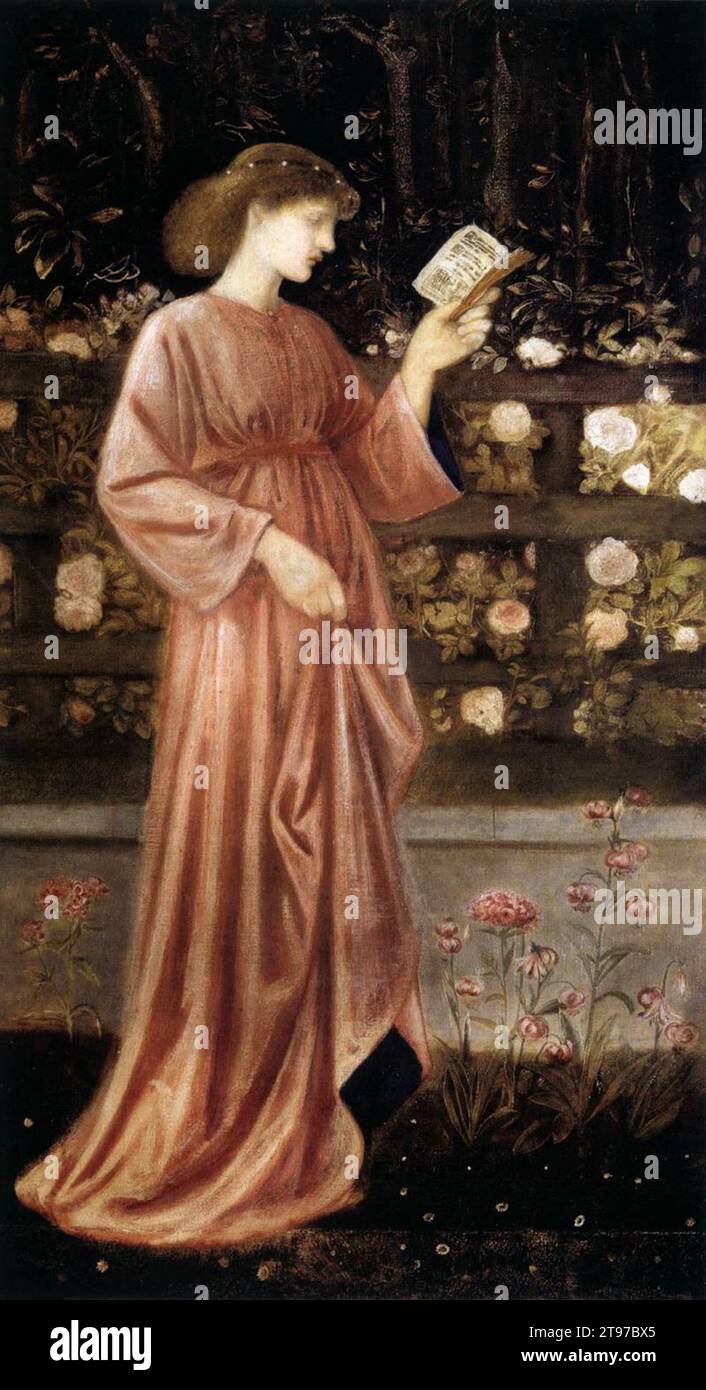 Princess Sabra (The King's Daughter) 1865-66 by Edward Burne-Jones ...