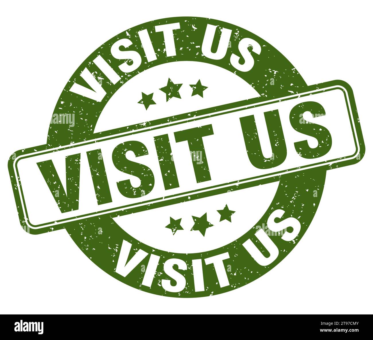 visit us stamp. visit us sign. round grunge label Stock Vector Image ...