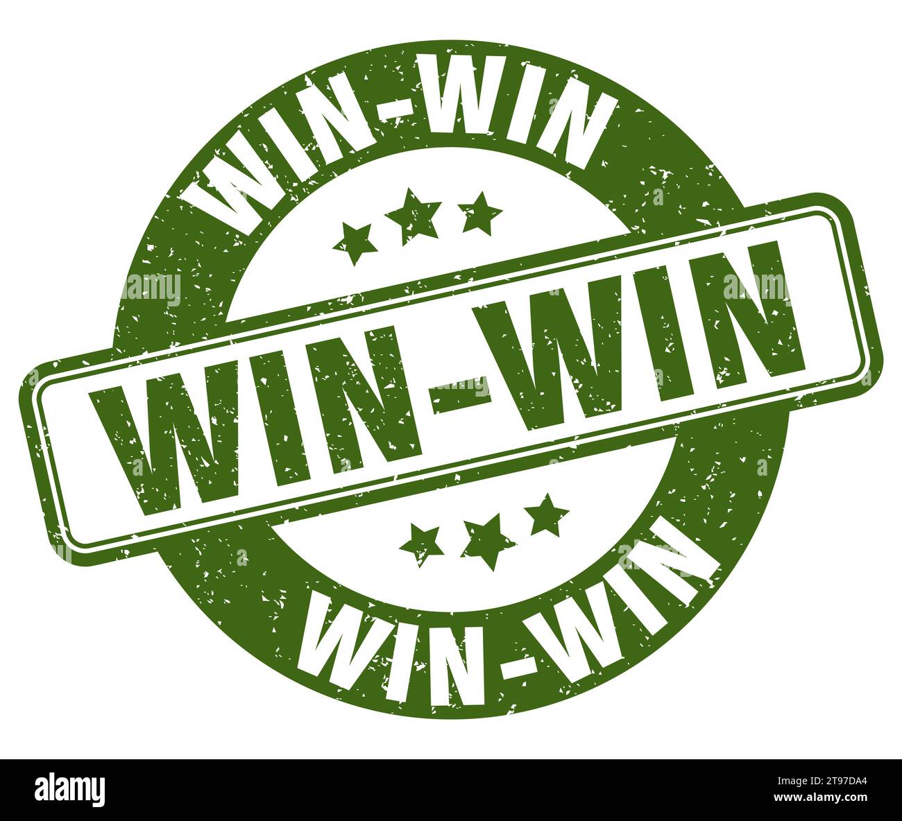win-win stamp. win-win sign. round grunge label Stock Vector Image ...