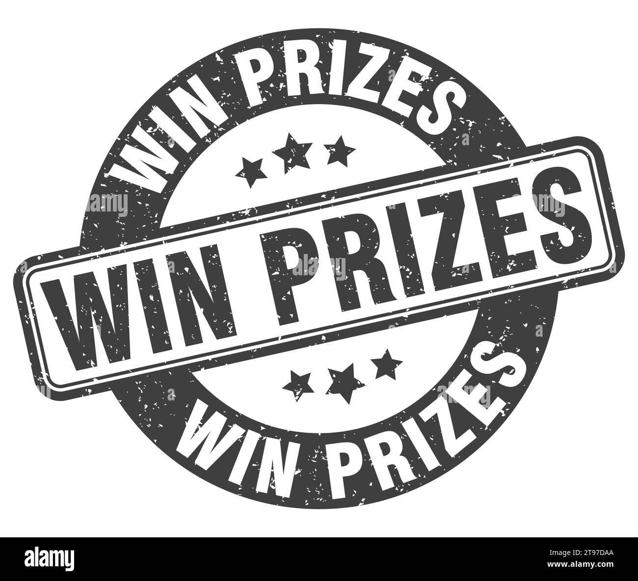 Win prizes stamp Cut Out Stock Images & Pictures - Alamy