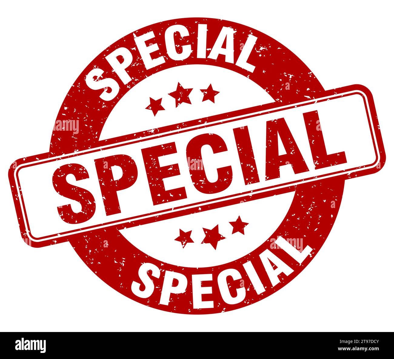 special stamp. special sign. round grunge label Stock Vector Image ...