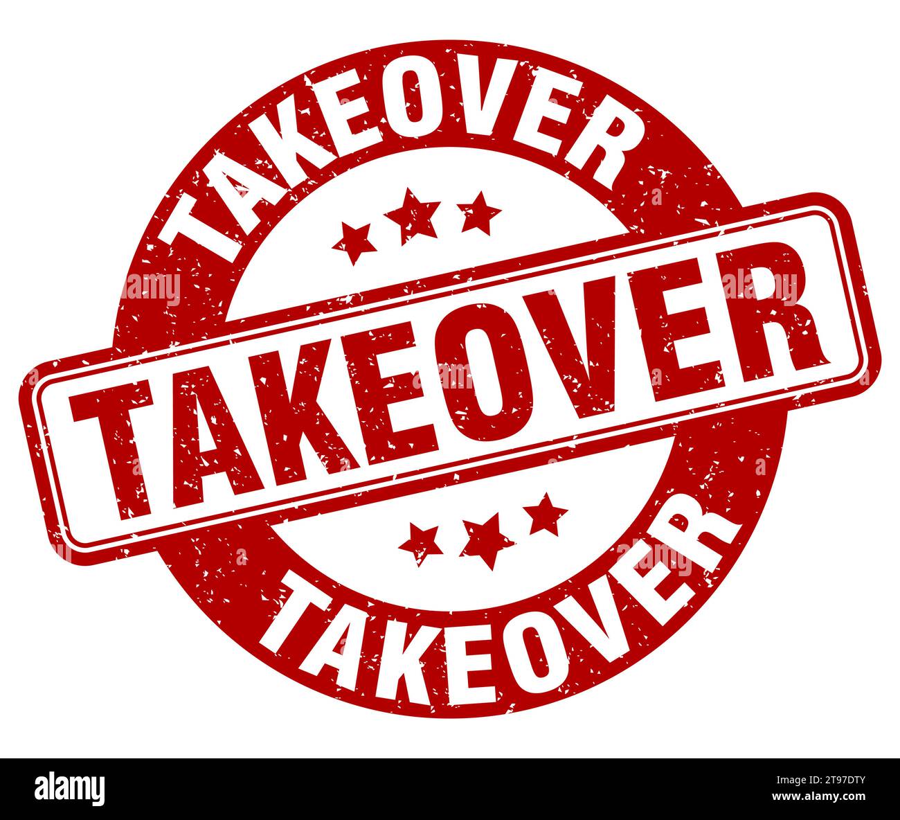 takeover stamp. takeover sign. round grunge label Stock Vector Image ...