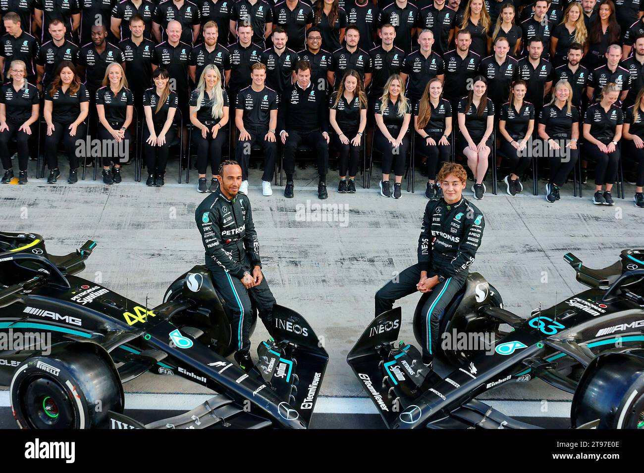 F1 end of season photo hi-res stock photography and images - Alamy