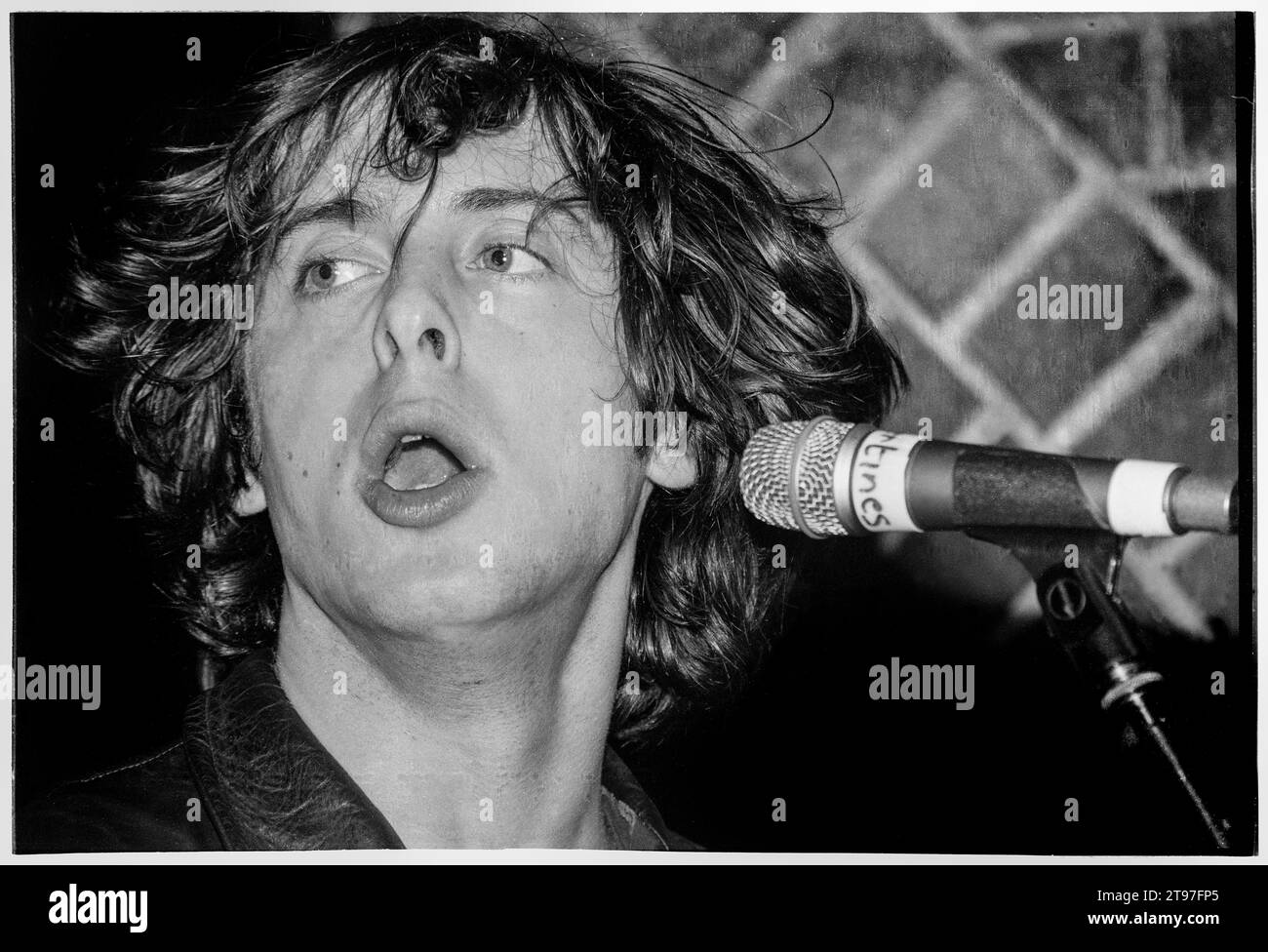 CARL BARAT, LIBERTINES, 2002: A very young Carl Barât of The Libertines ...