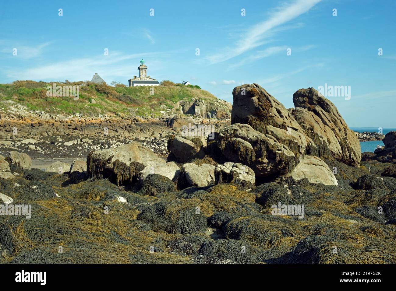 Chausey Islands, Port Marie beach near Pointe de la Tour (Manche ...
