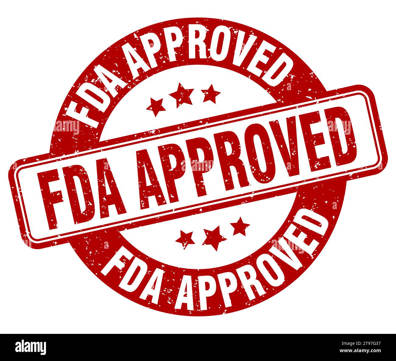 fda approved stamp. fda approved sign. round grunge label Stock Vector ...