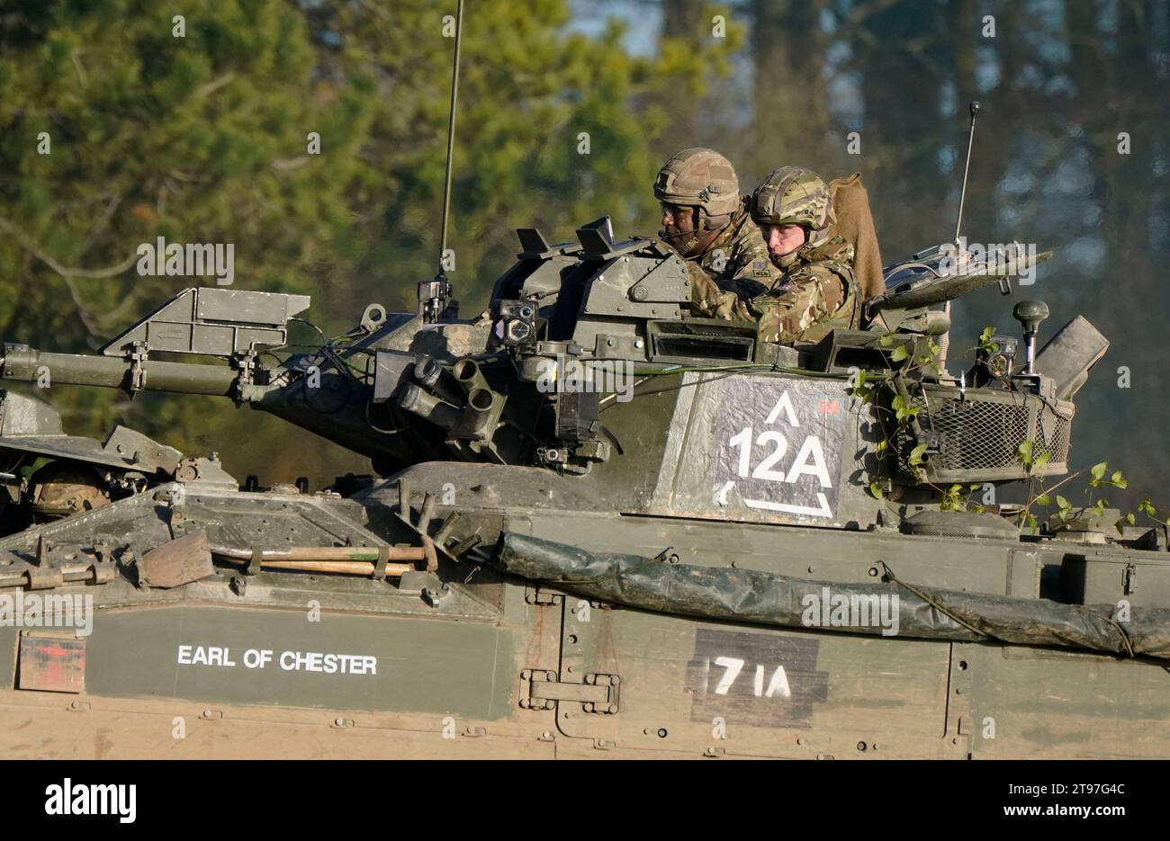 The Prince of Wales, Colonel-in-Chief, 1st Battalion Mercian Regiment ...