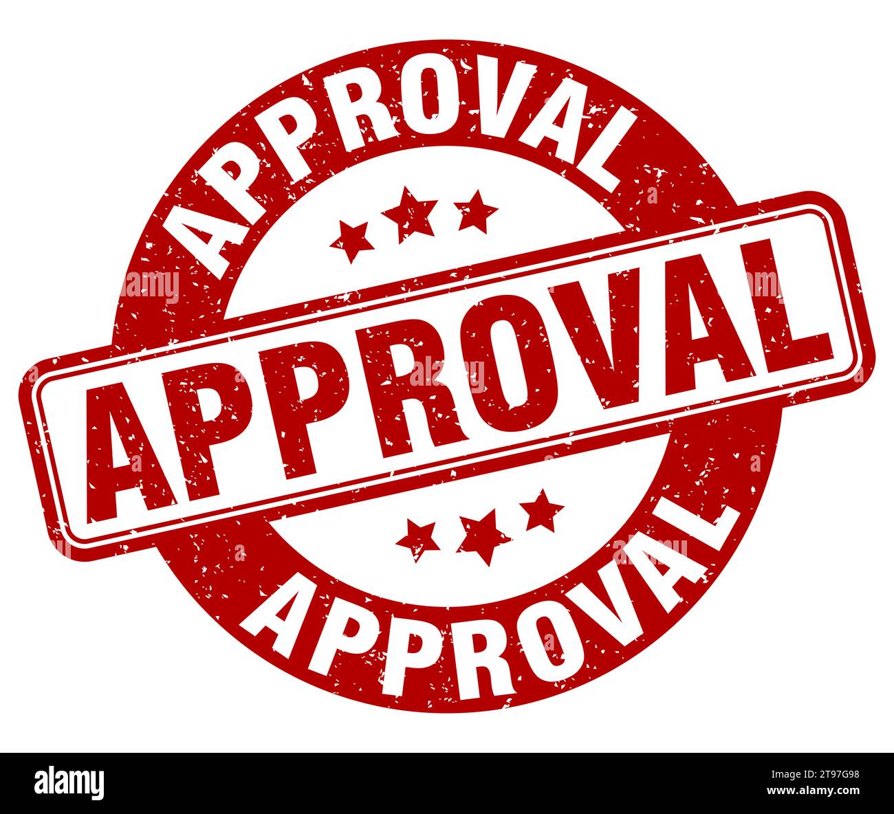 approval stamp. approval sign. round grunge label Stock Vector Image ...