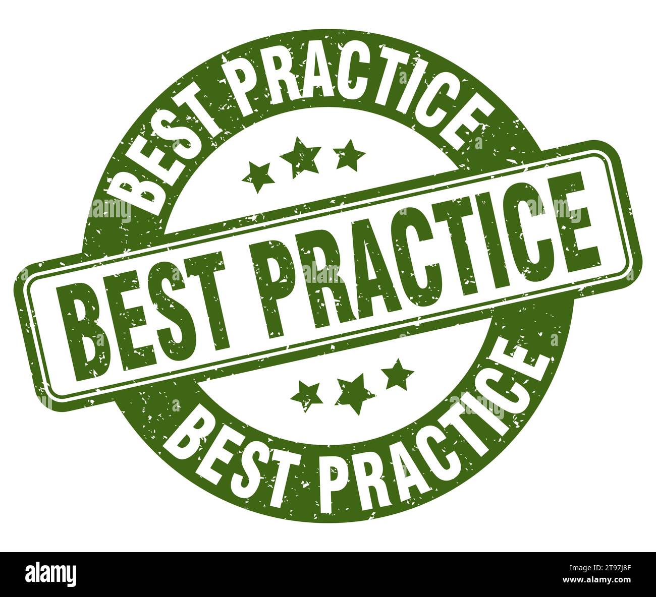 best practice stamp. best practice sign. round grunge label Stock ...