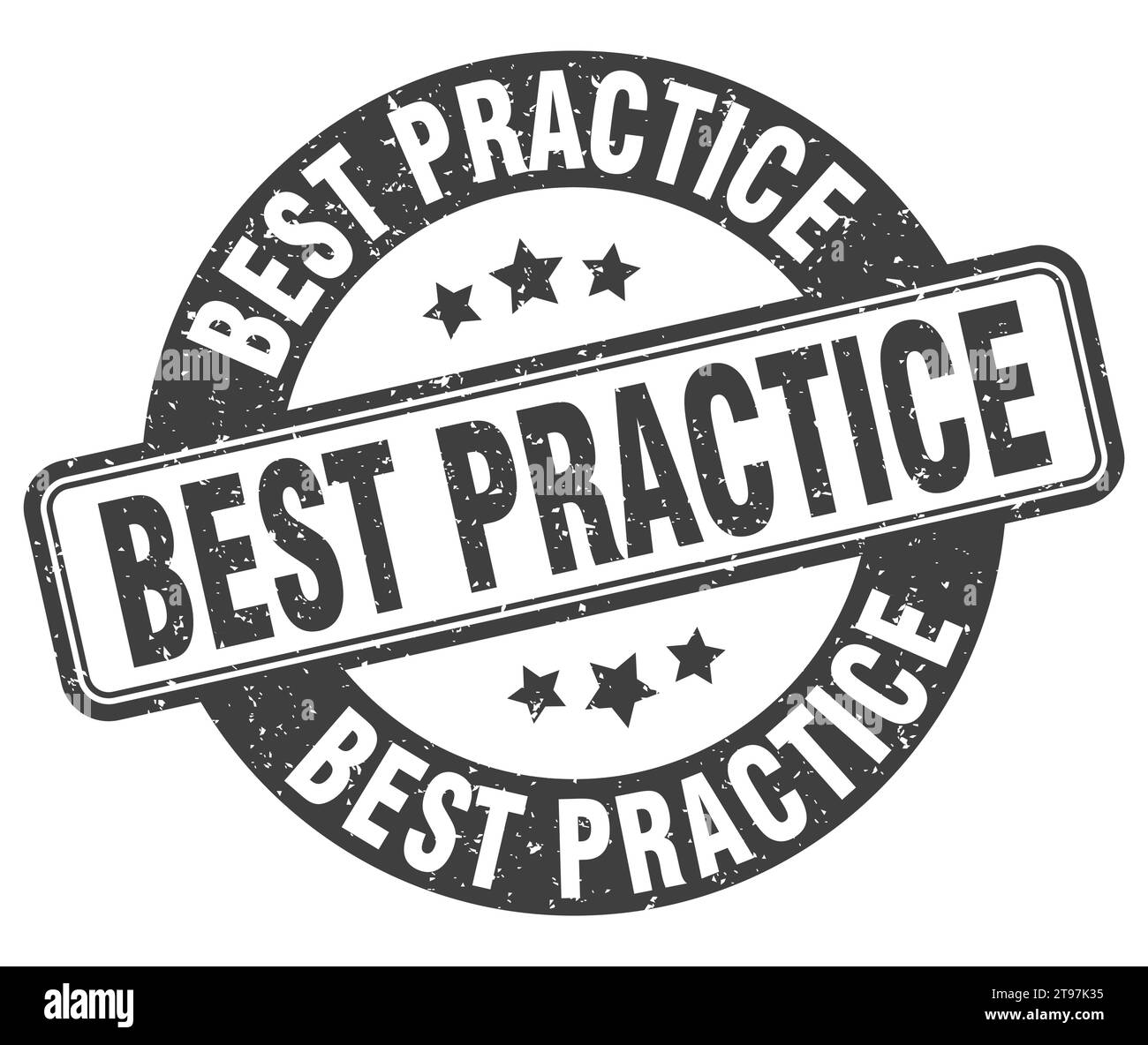 best practice stamp. best practice sign. round grunge label Stock ...