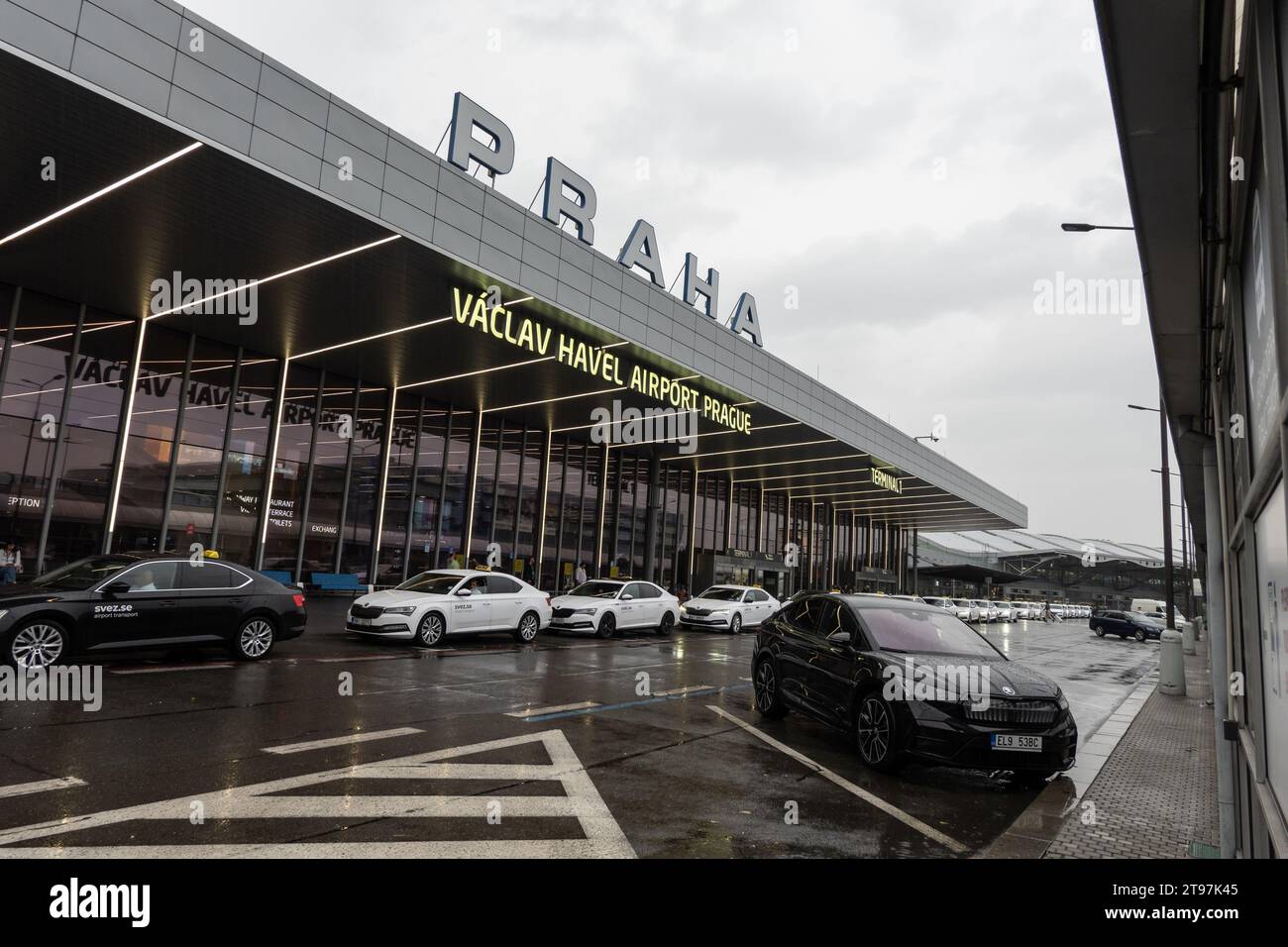 PRAGUE, CZECH REPUBLIC - AUGUST 26, 2023: Vaclav Havel Prague Airport ...