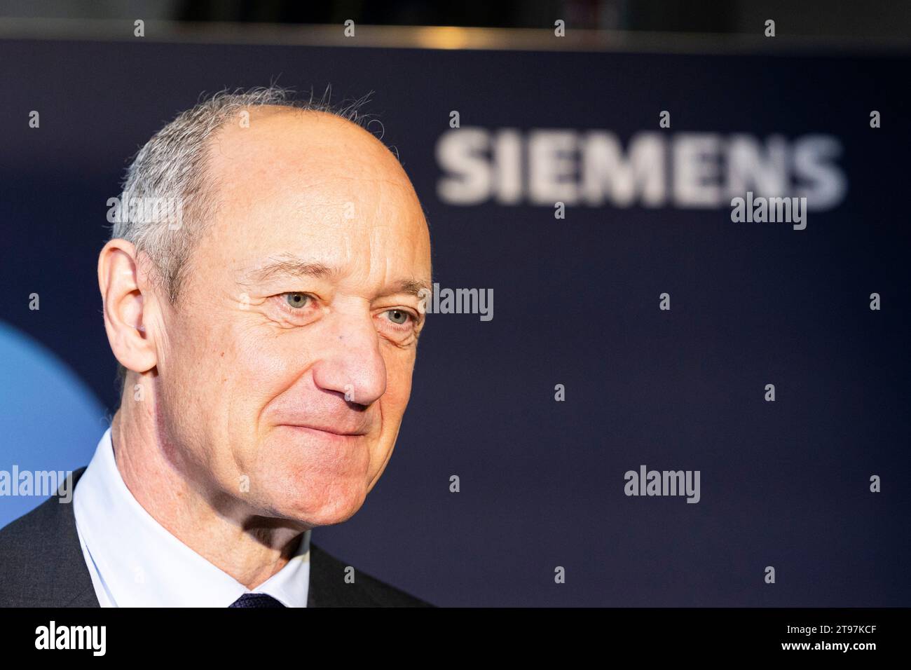 Brunswick, Germany. 23rd Nov, 2023. Roland Busch, CEO of "Siemens AG ...