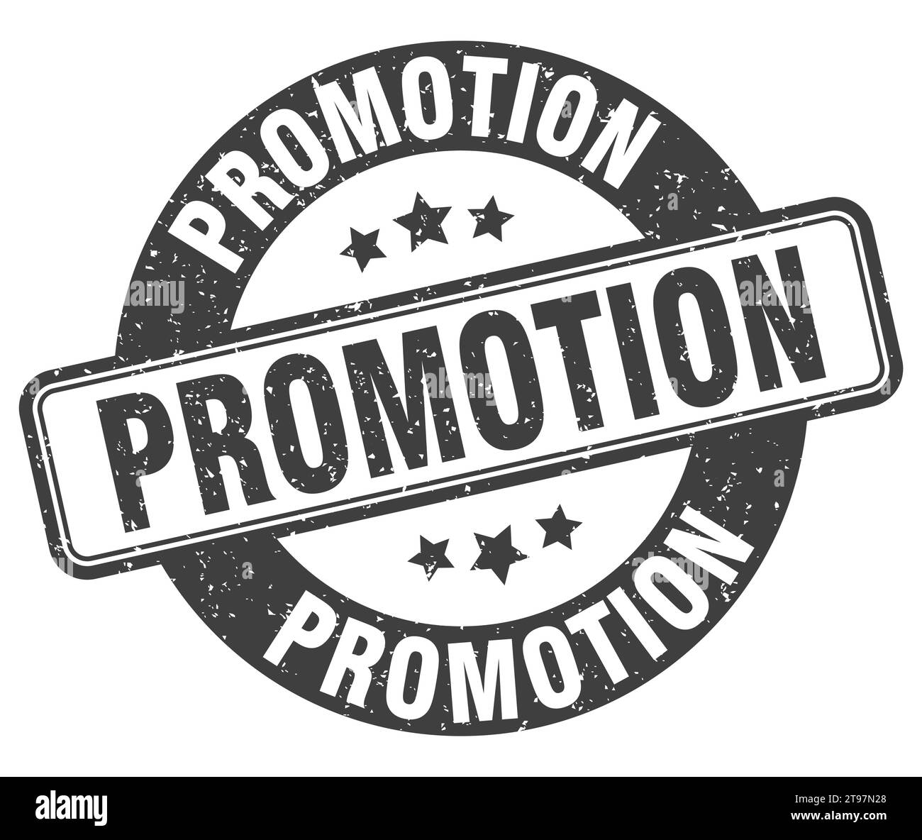 promotion stamp. promotion sign. round grunge label Stock Vector Image ...