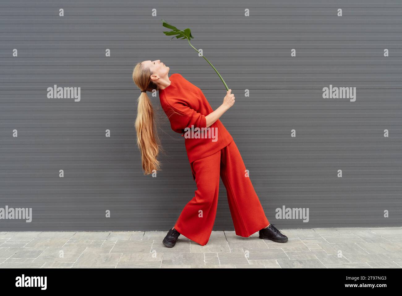 Blowing leaf hi-res stock photography and images - Alamy