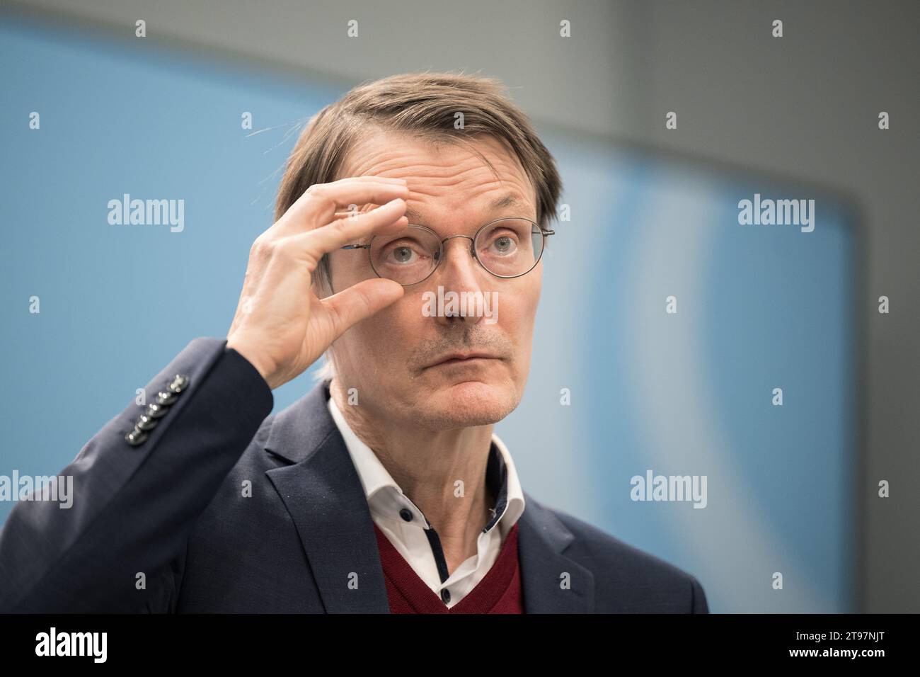 Berlin, Germany. 23rd Nov, 2023. Karl Lauterbach (SPD), Federal ...