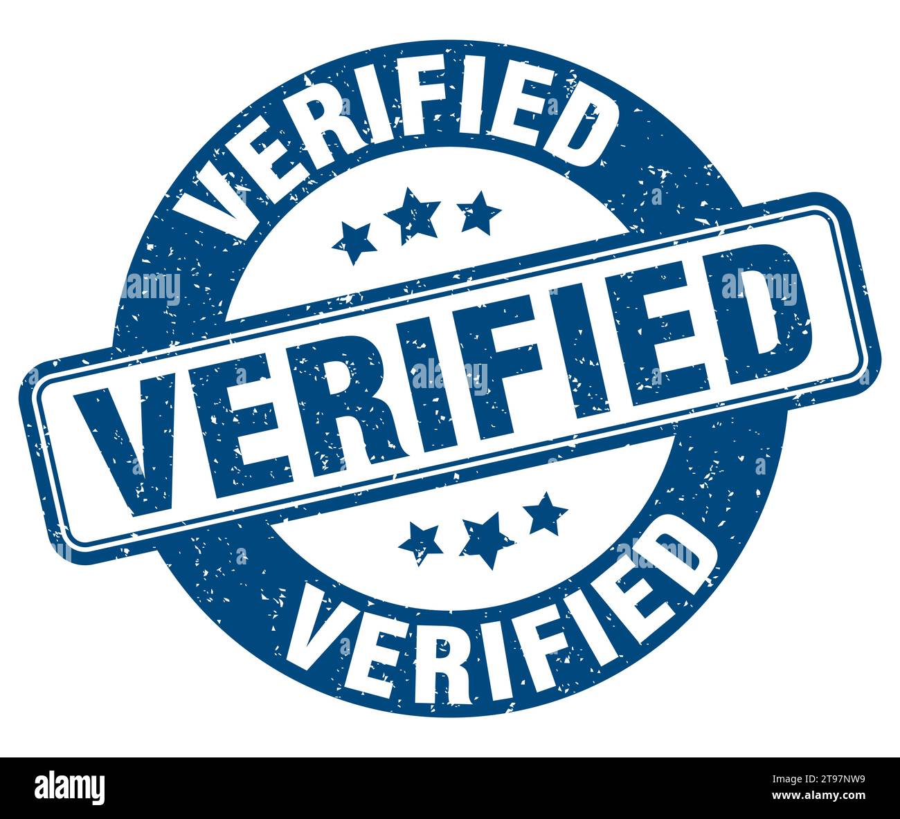 verified stamp. verified sign. round grunge label Stock Vector Image ...