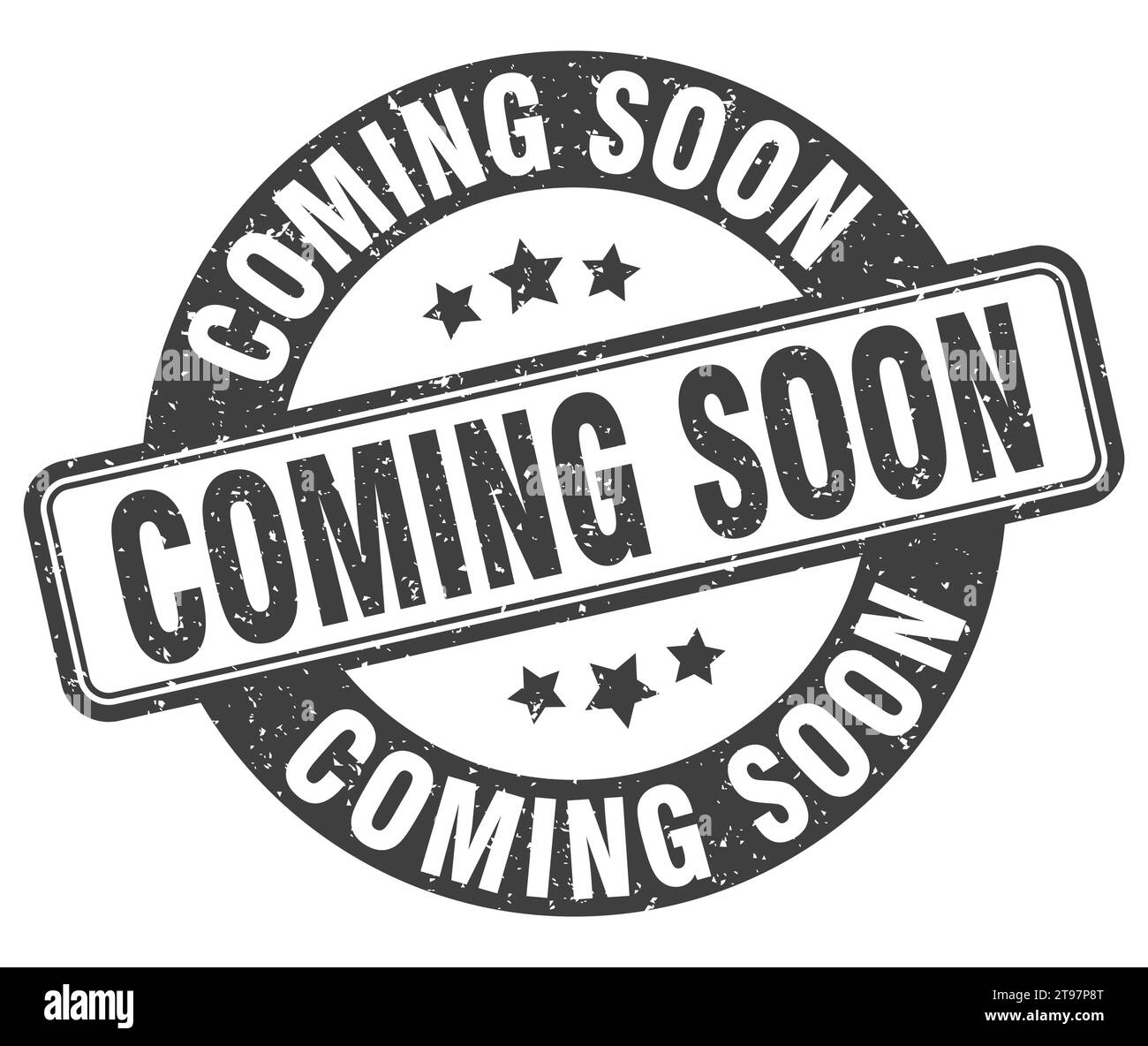 coming soon stamp. coming soon sign. round grunge label Stock Vector ...