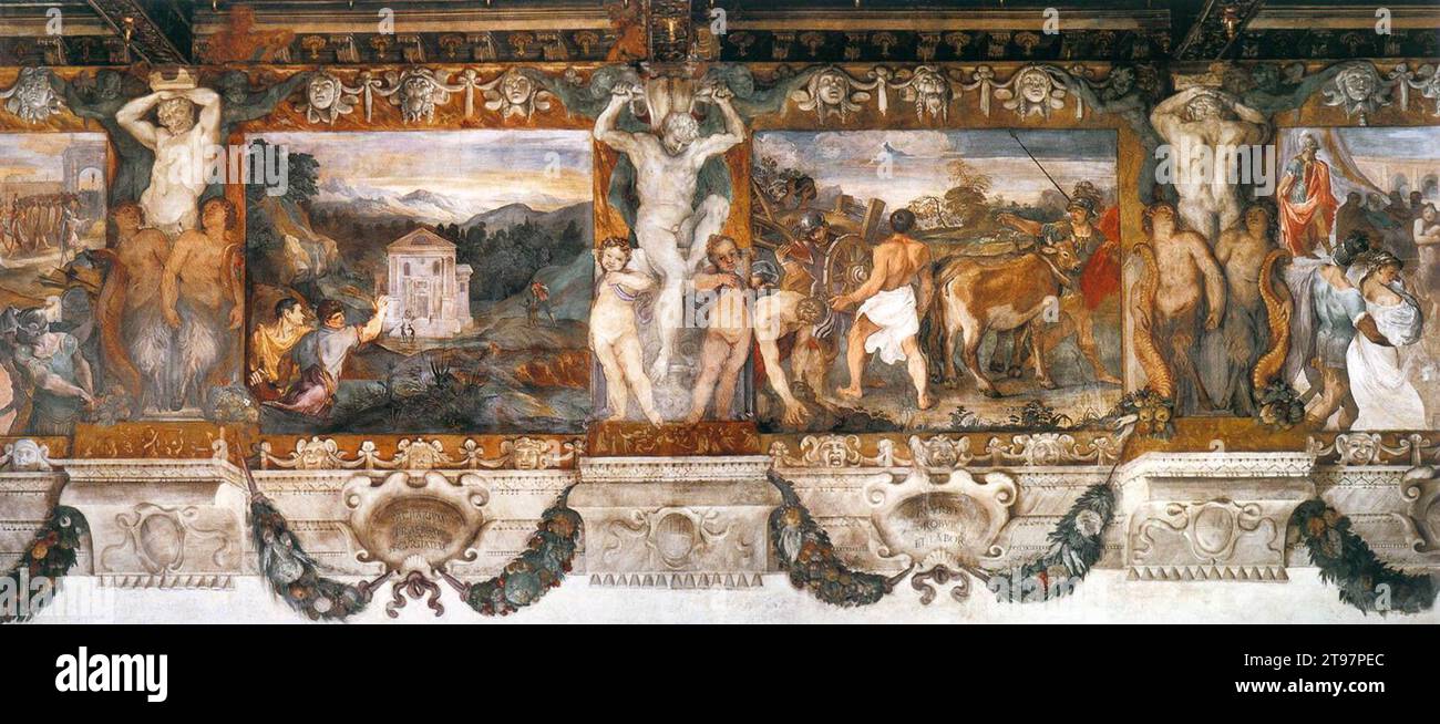 Rome foundation fresco hi-res stock photography and images - Alamy