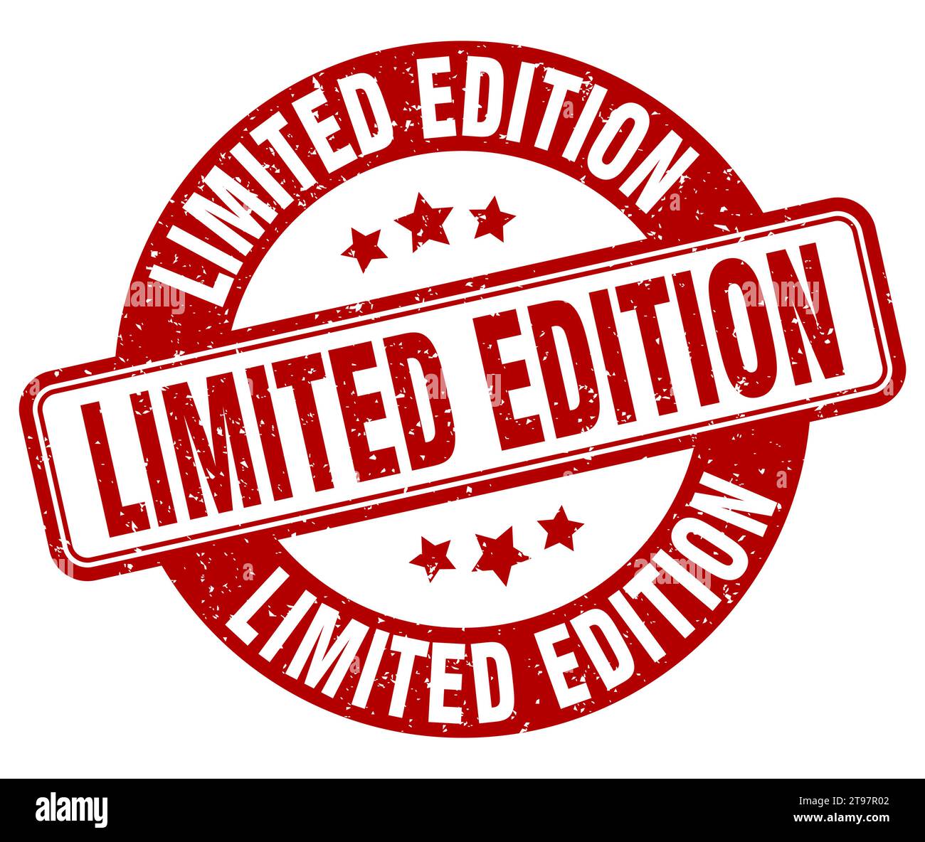 limited edition stamp. limited edition sign. round grunge label Stock ...