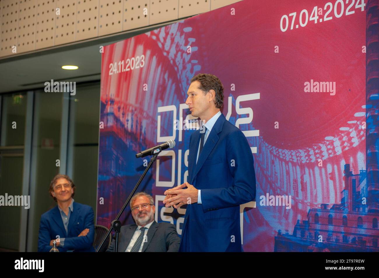 John Elkann's speech on the future of the automobile during the Drive ...