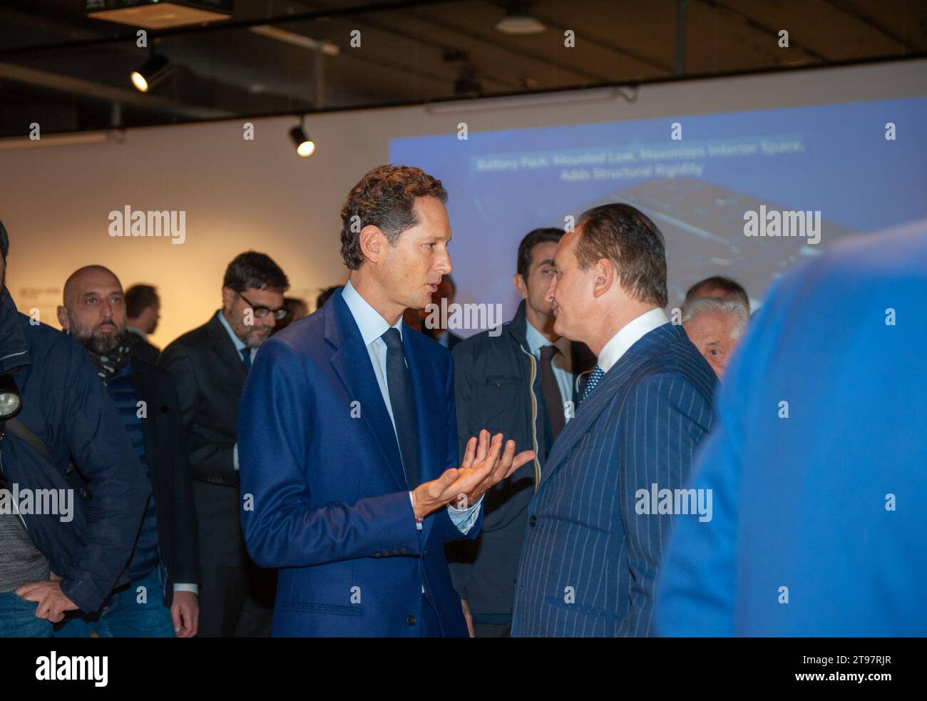 Turin (Italy) 11/23/2023 Alberto Cirio, president of the Piedmont ...