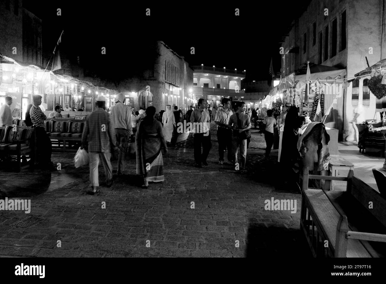 Souq Waqif a old market in Doha 25-11-2023 Doha Qatar Stock Photo - Alamy