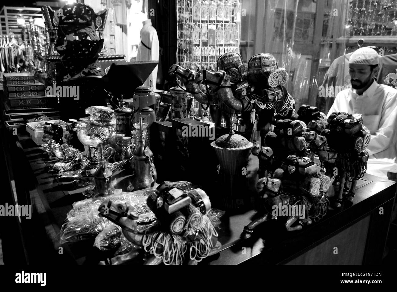 Souq Waqif a old market in Doha 25-11-2023 Doha Qatar Stock Photo - Alamy