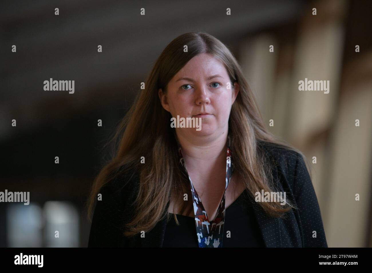 Edinburgh Scotland, UK 23 November 2023. Gillian Mackay MSP at the ...