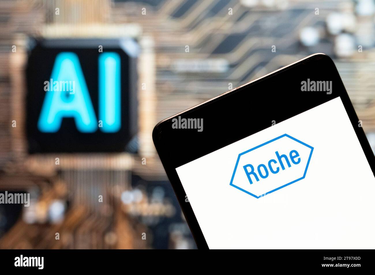 China. 03rd Nov, 2023. In this photo illustration, the Swiss ...