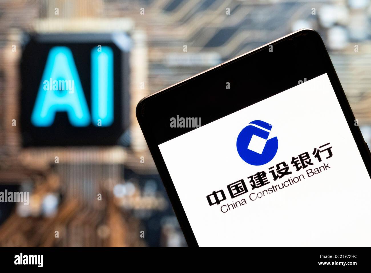 China. 3rd Nov, 2023. In this photo illustration, the Chinese ...