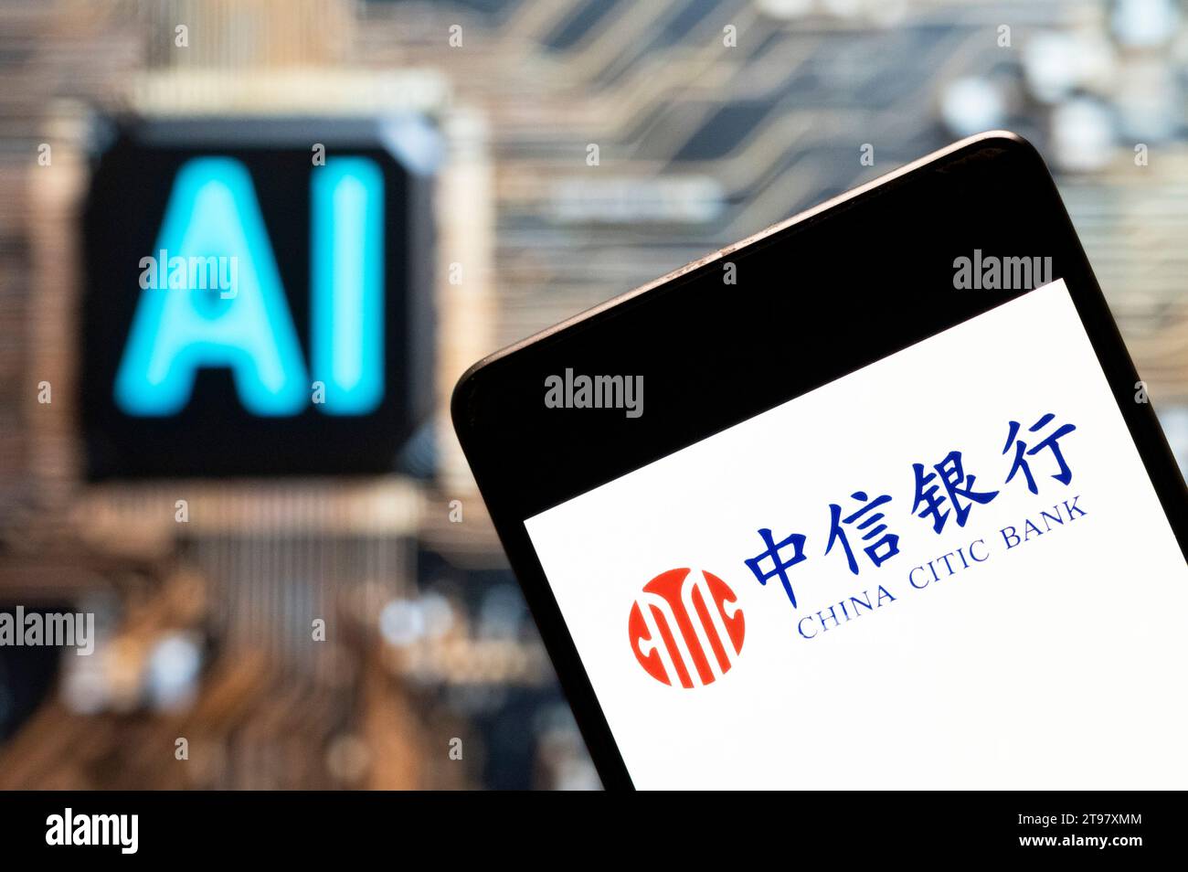 China. 3rd Nov, 2023. In this photo illustration, the Chinese ...