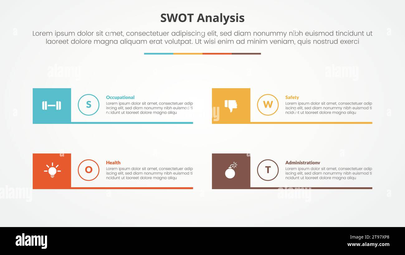 swot business framework strategic template infographic concept for ...